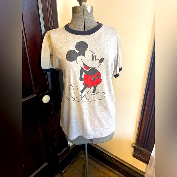 Disney | Tops | Vintage 7s Disney Mickey Mouse Shirt | Poshmark